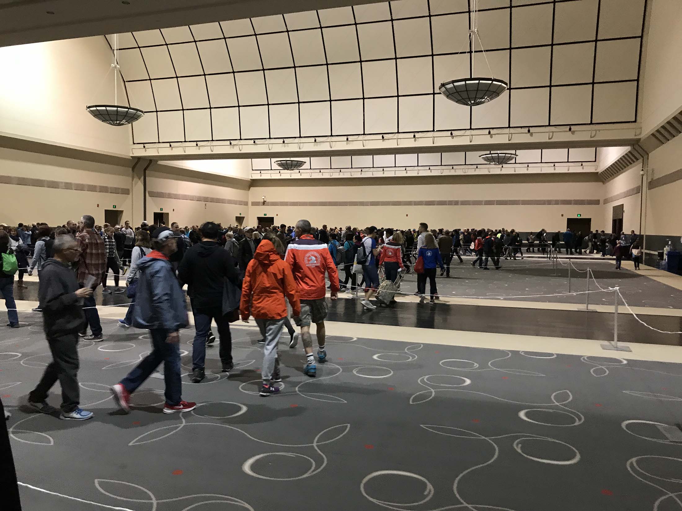 Boston marathon running route information