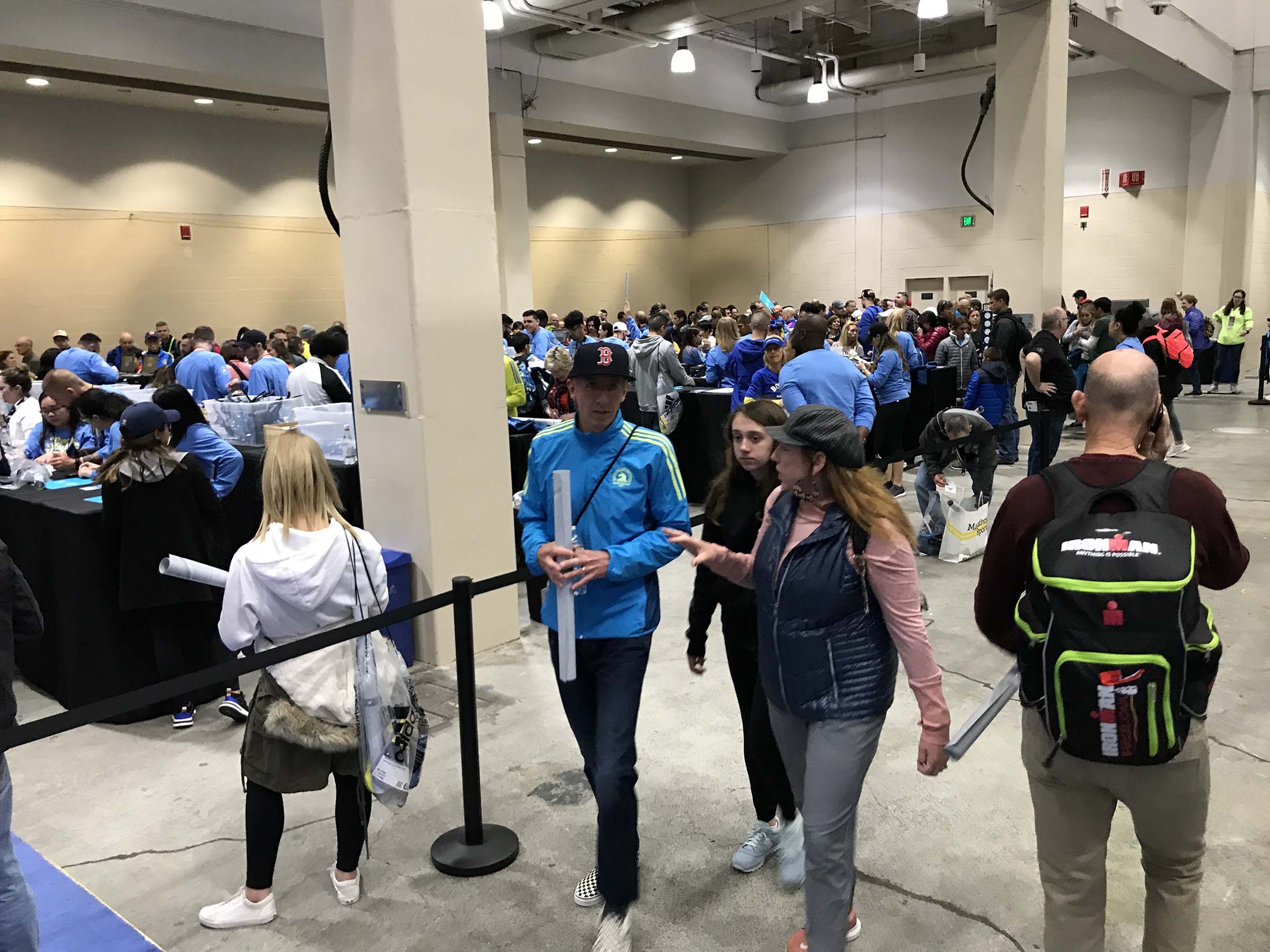 Boston marathon running route information