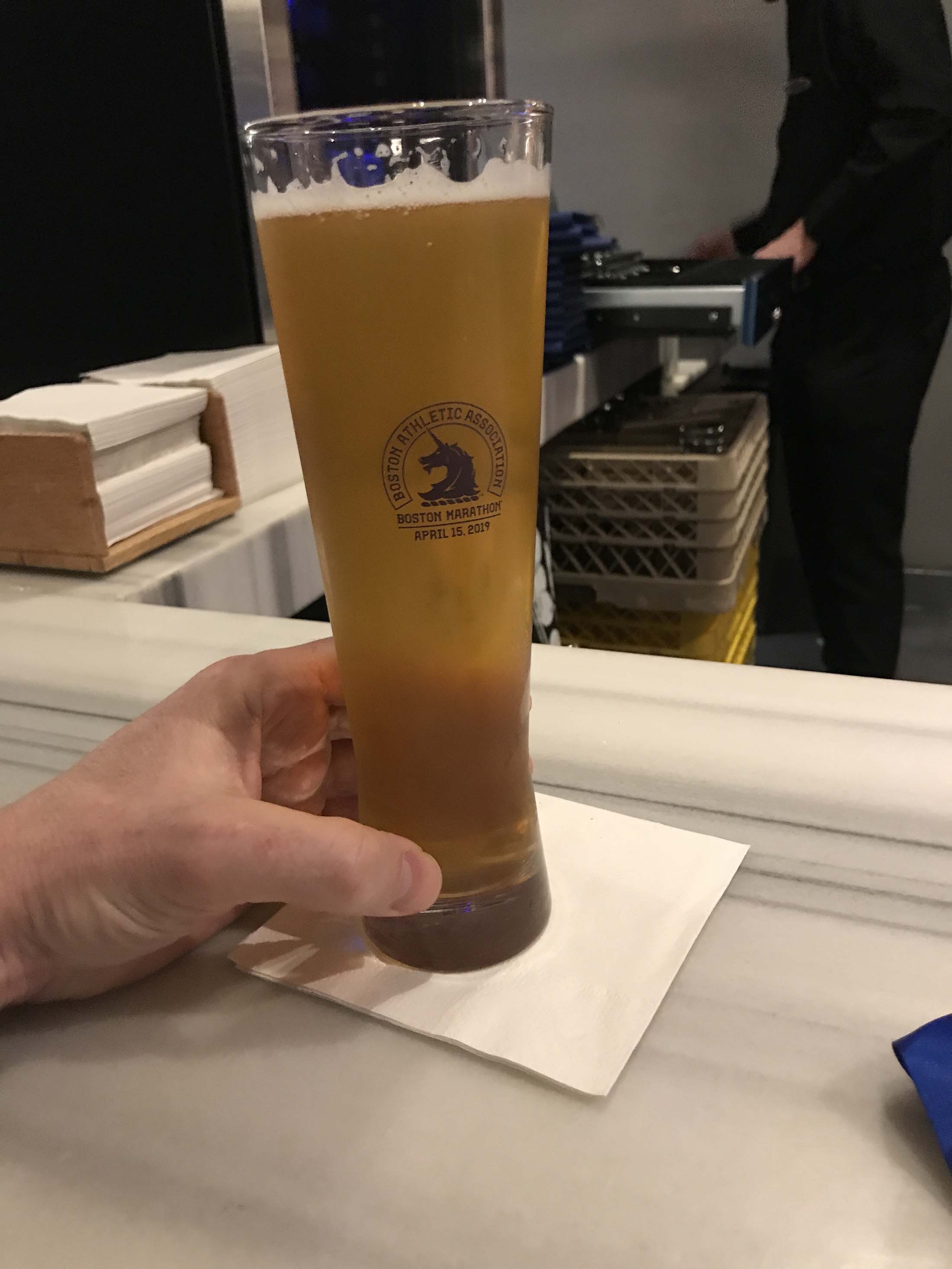 Boston marathon running route information